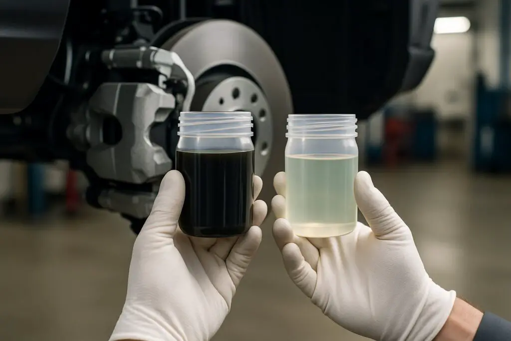Why Brake Fluid Turns Dark: Causes, Consequences & Maintenance - Brake ...